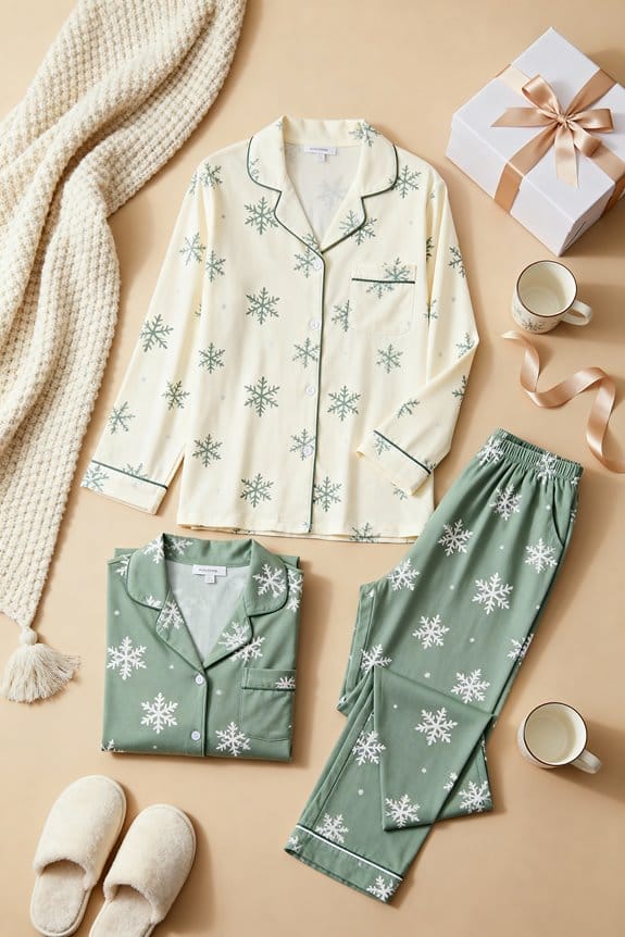 Cozy Up: 10 Best Snowflake Pajamas for the Whole Family This Winter ...